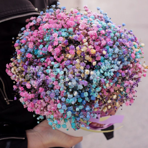 7 гипсофил микс в шляпной коробке | от 2650.00 рублей